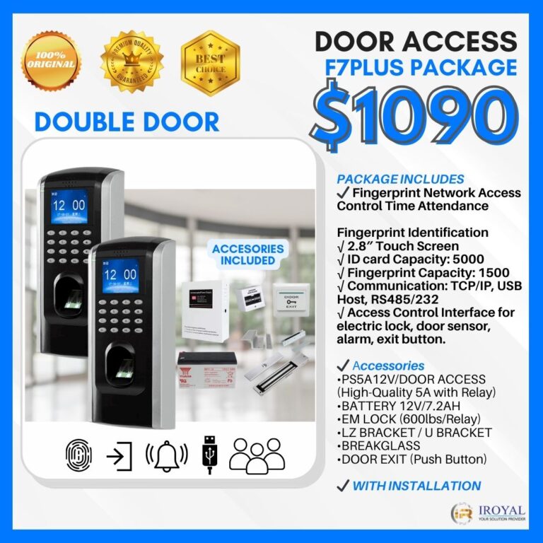 Door Access System Singapore | Hikvision Face Recognition Door Access