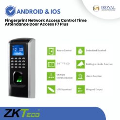 Fingerprint Network Access Control Time Attendance Door Access F7 Plus ...