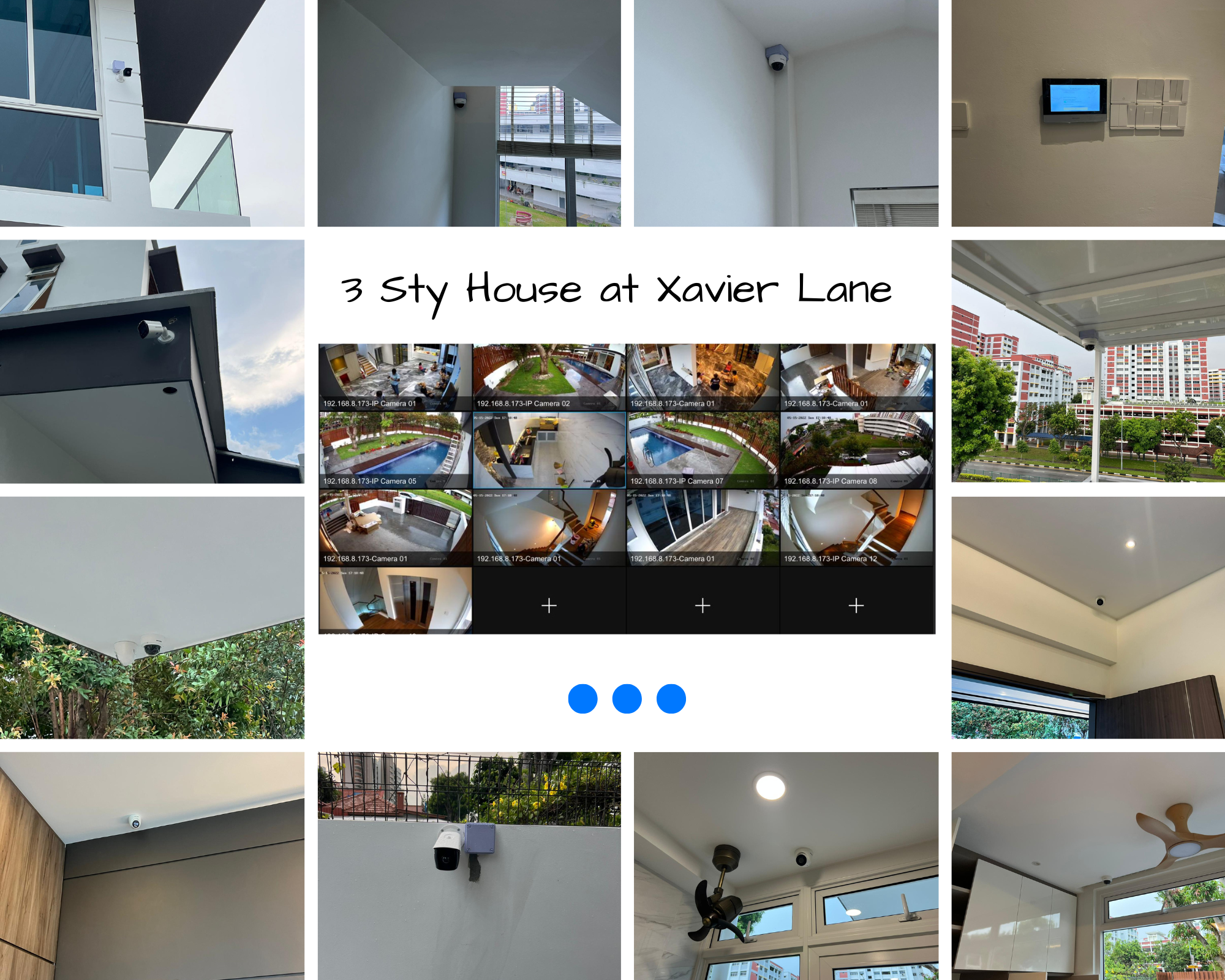 Multiple Hikvision IP POE CCTV Camera System / Door Access Iroyal ...