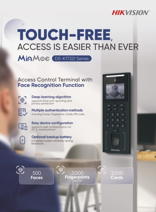 Hikvision DS-K1T321 DOUBLE Door Access System