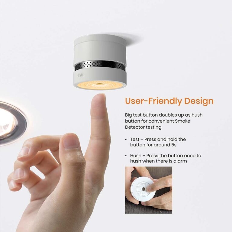 Kyla Smoke Detector Home Fire Alarm Device HFAD Standalone - IROYAL