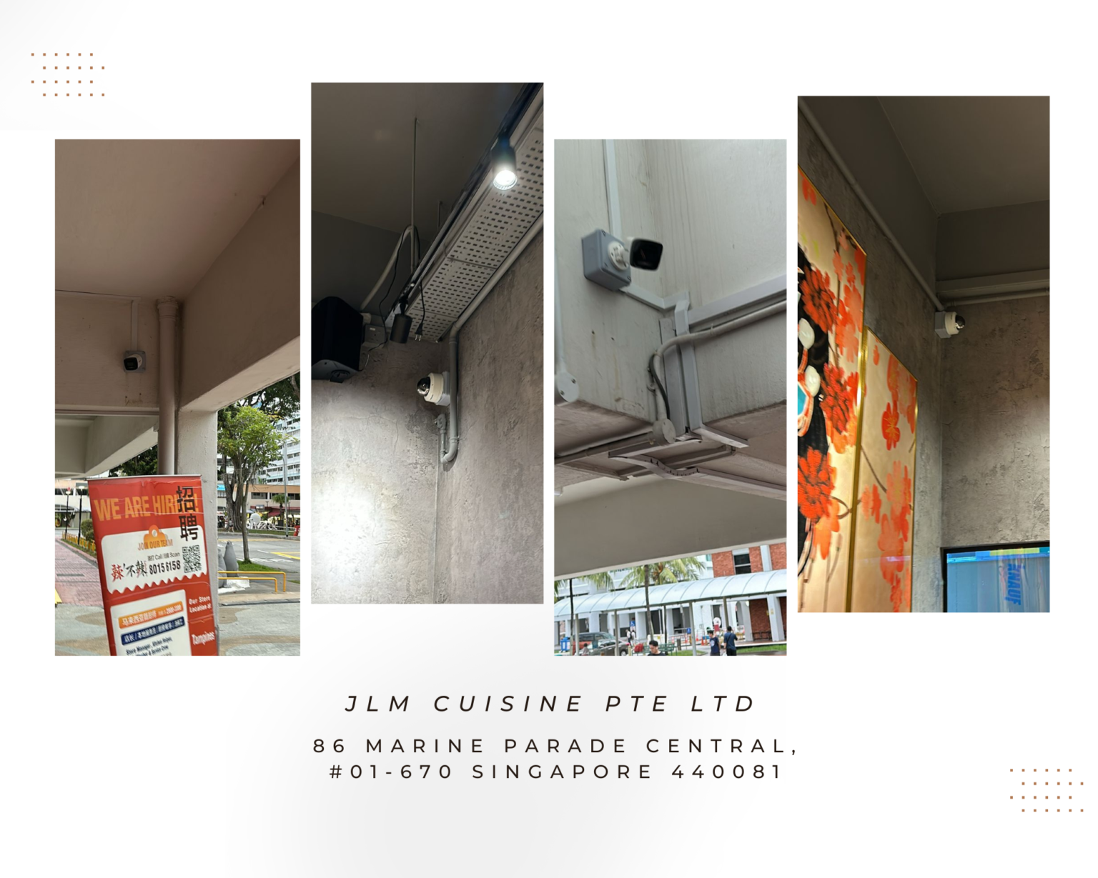 IP POE CCTV System Iroyal Client Installation - JLM Cuisine Pte Ltd ...