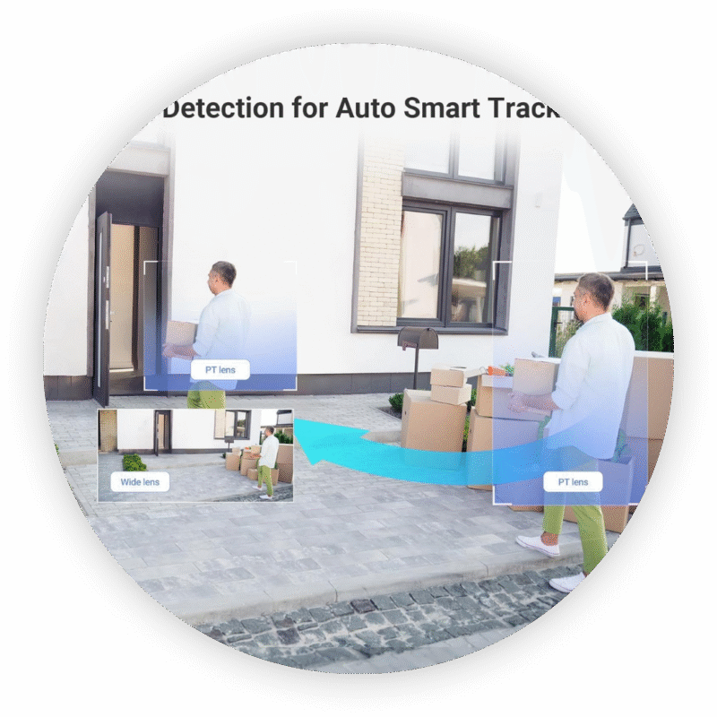 EZVIZ H9c 3K Dual-Lens Outdoor Security Camera 360 degrees, PTZ WiFi ...